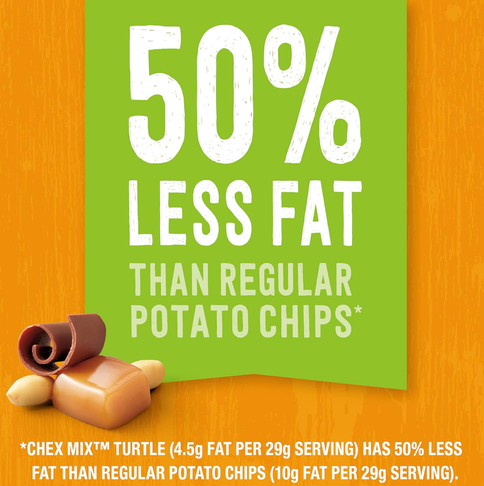 Chex Mix Turtle Snack Mix, 13.5 oz Bag | eBay