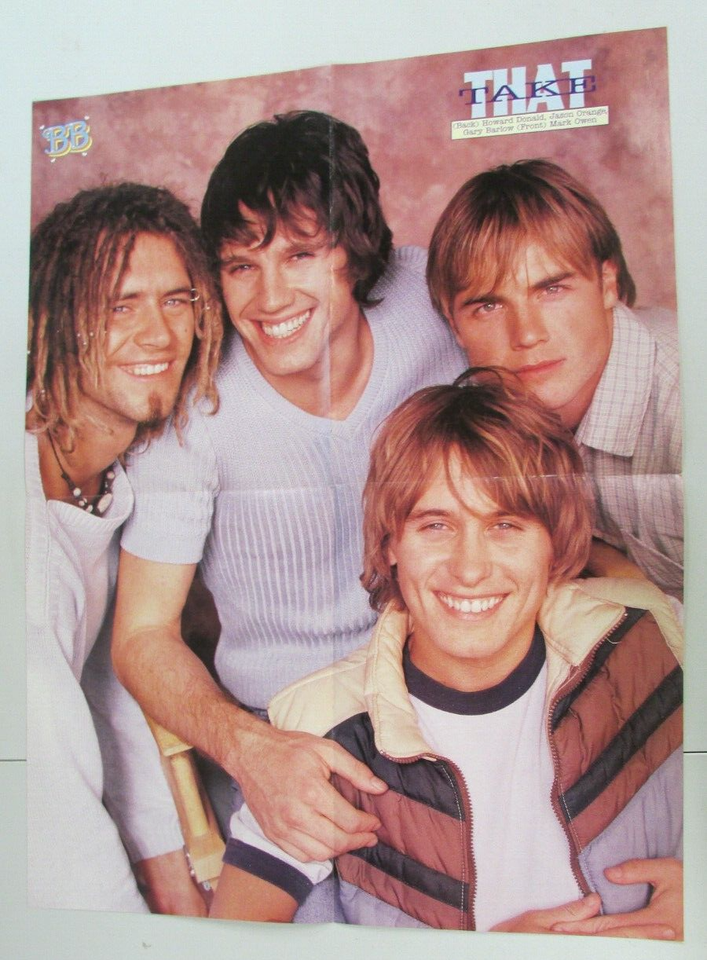 1 Pinup Poster 16"x22" JTT Jonathan Taylor Thomas TAKE THAT teen BB ...