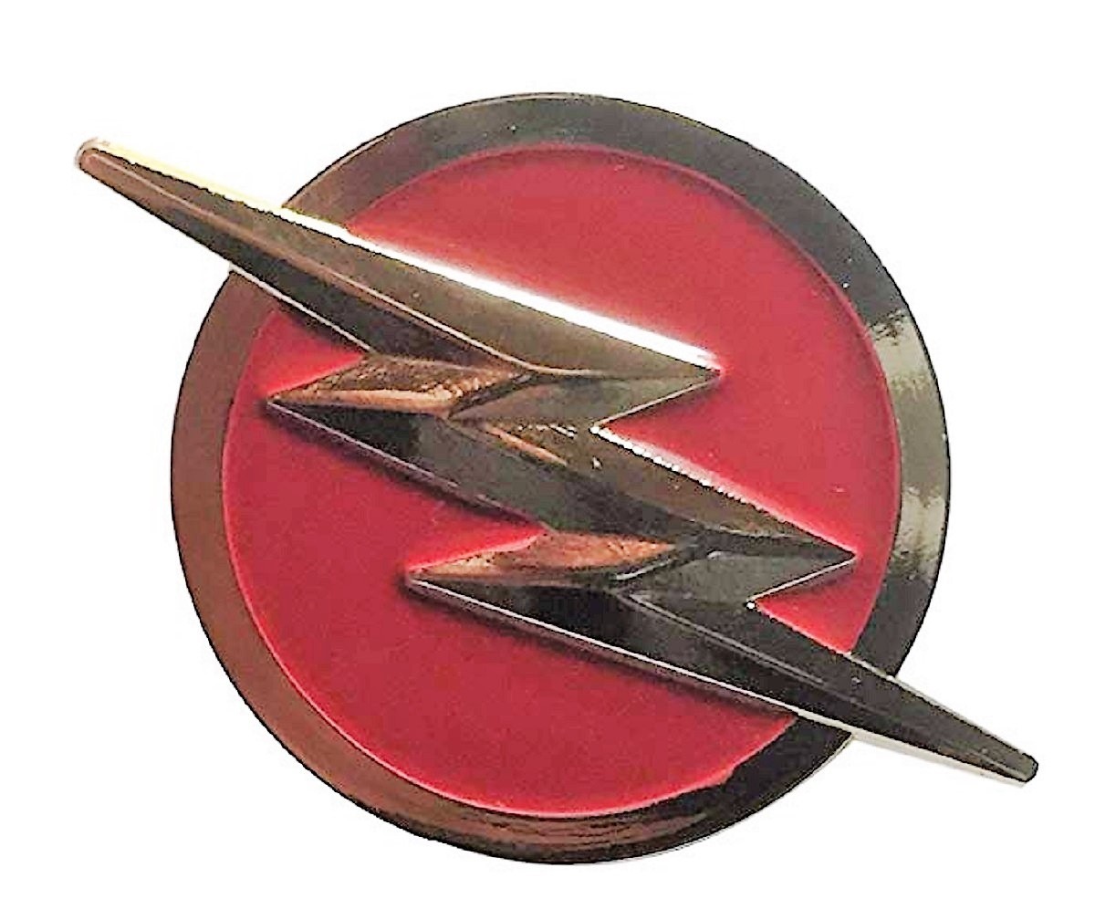The Flash Shield 1 1/2″ Tall Metal Enamel Pin | eBay