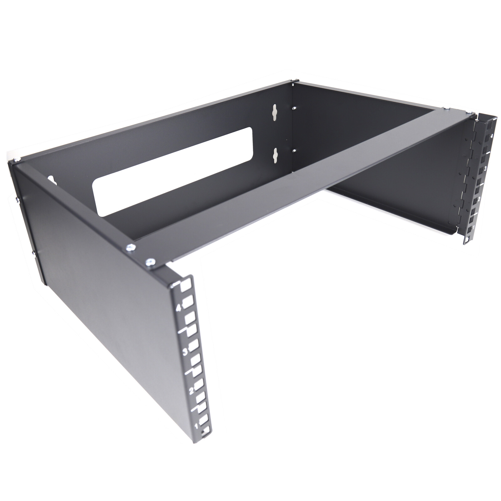 Wall Mounted Bracket 1U/2U/4U/6U for 19 inch Rack Open Frame Cabinet ...