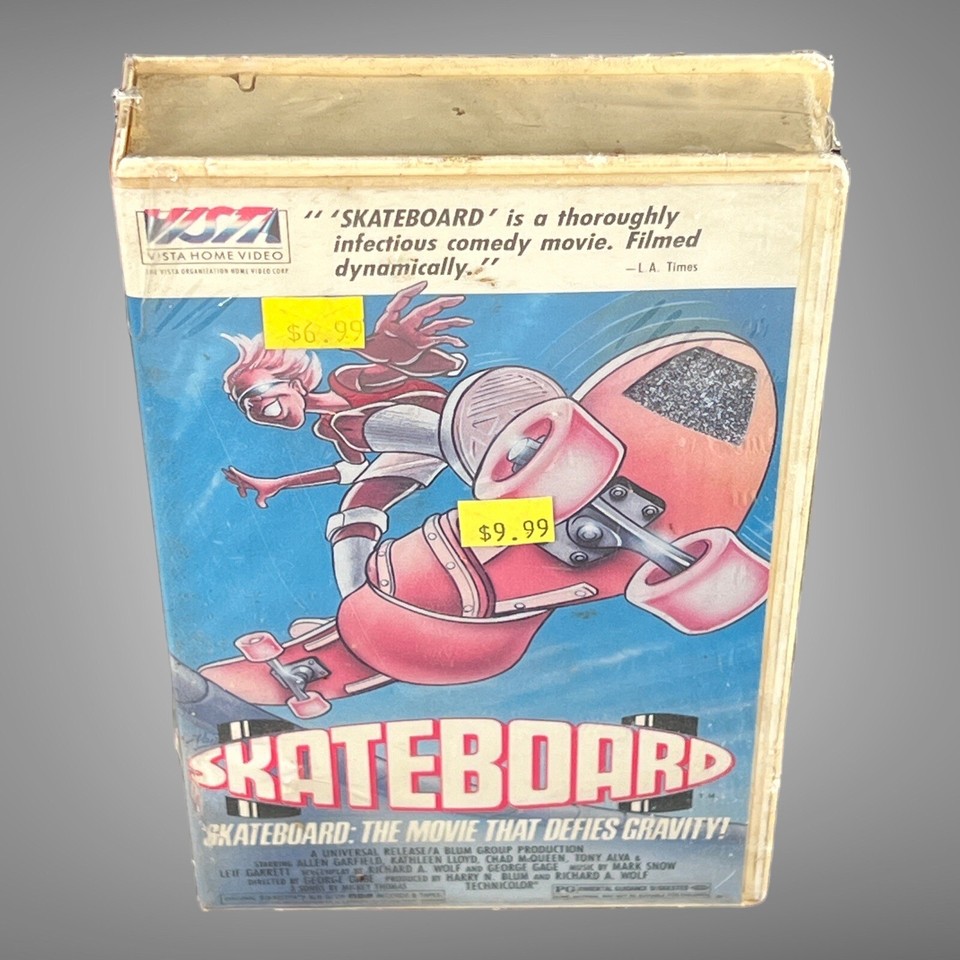Sealed Skateboard: The Movie That Defies Gravity VHS Leif Garrett Tony ...