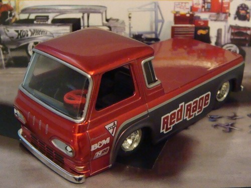 Vintage Drag Racing 1965 65 FORD ECONOLINE DRAG PICK-UP 1/64 Scale Ltd ...