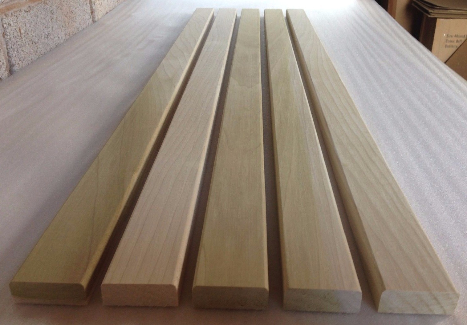Hardwood Garden Bench Slats Battens 1.22m x 55mm or 35mm x 20mm Seat ...