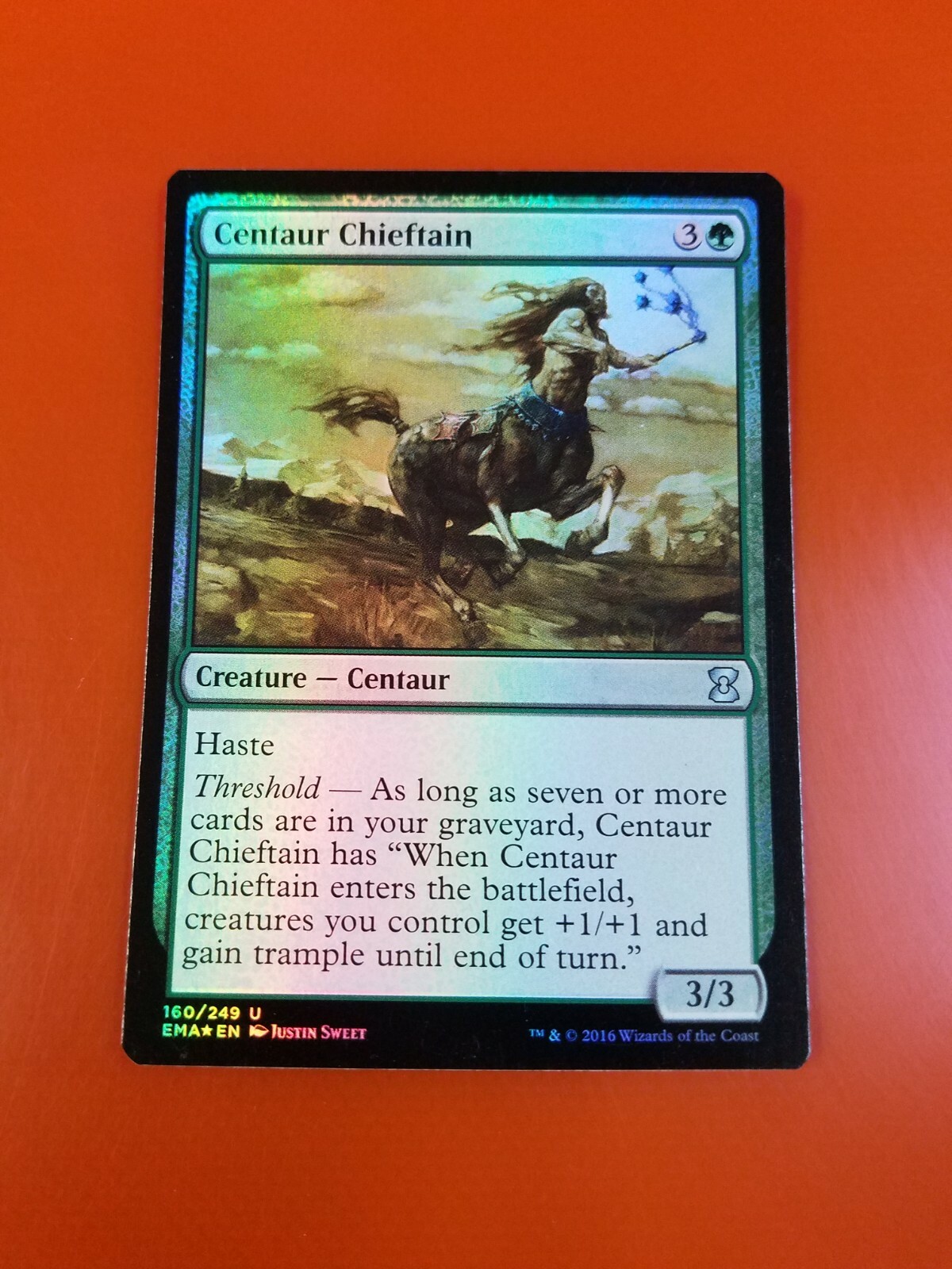 1x Centaur Chieftain | FOIL | Eternal Masters | MTG Magic Cards | eBay