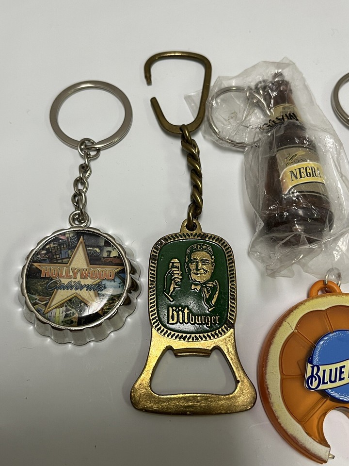 Beer keychain lot Samuel Adams, Leinenkugel, & more | eBay