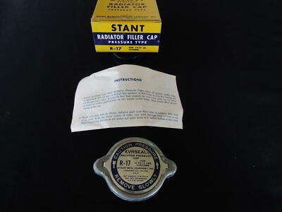 1957 58 59 Buick Oldsmobile Pontiac NOS Stant R-17 Radiator Filler Cap ...