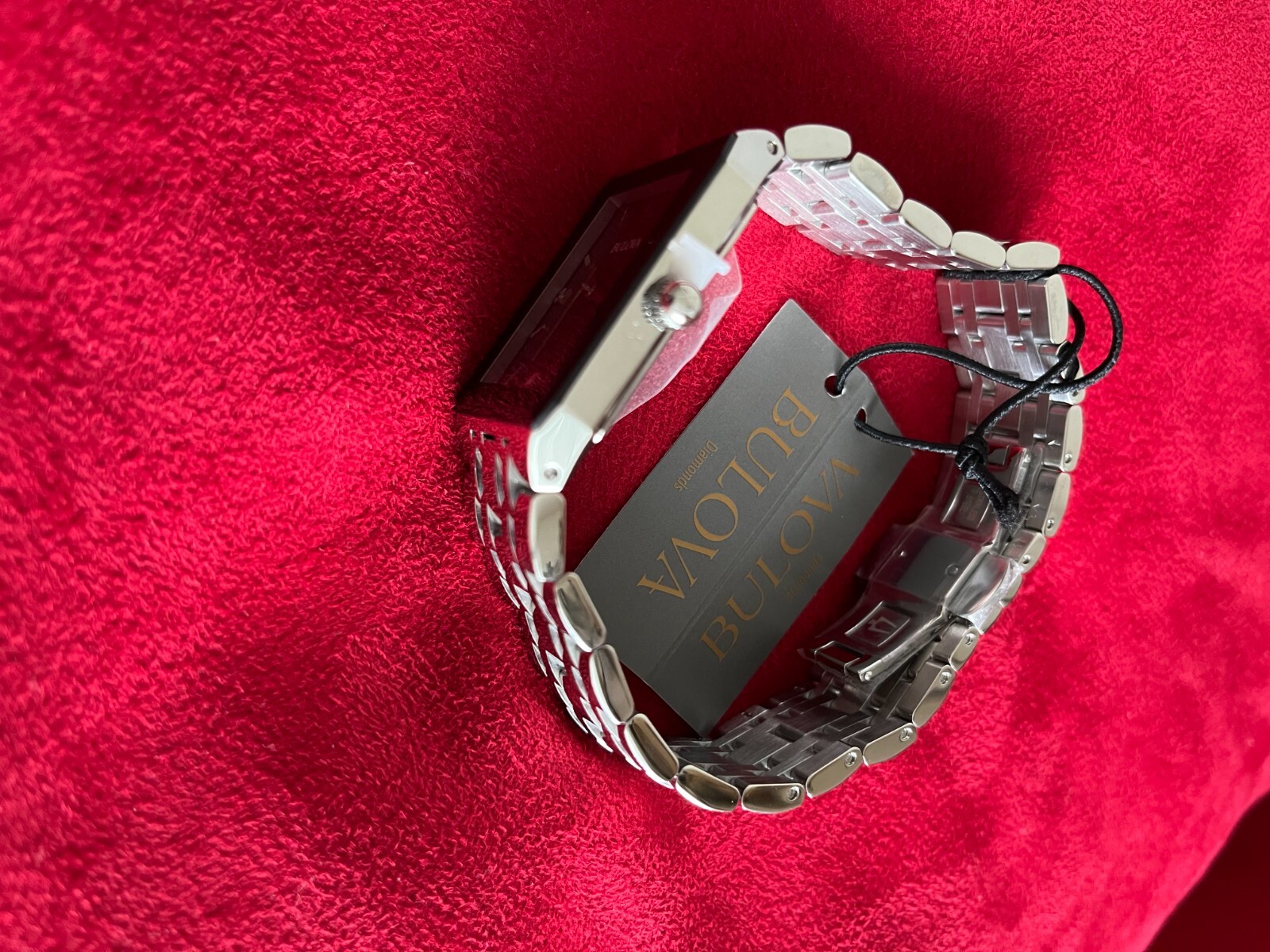 Bulova 96D145 Quadra 30MM Men's Stainless Steel Watch | eBay