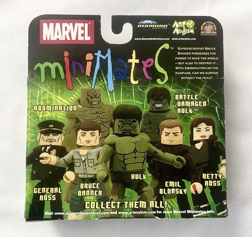 Minimates Marvel Battle Damaged Hulk General Ross | eBay