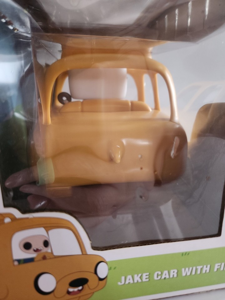 Funko Pop! Rides Adventure Time Jake Car With Finn #14 Vinyl Figure | eBay