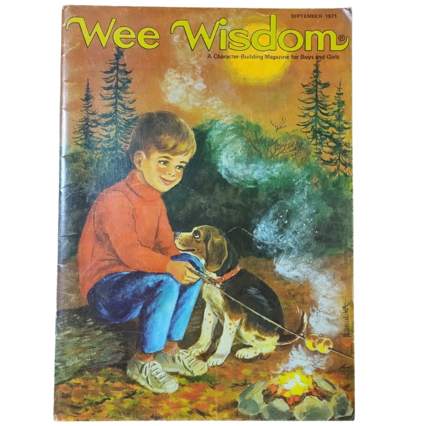Wee Wisdom Magazine for Boys and Girls September 1971 Vintage | eBay