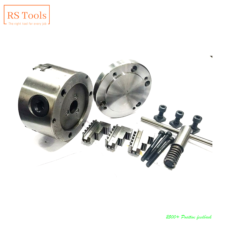 Reversible Jaws Front Mount With 3 Jaw 100mm Self Centering Chuck USA ...