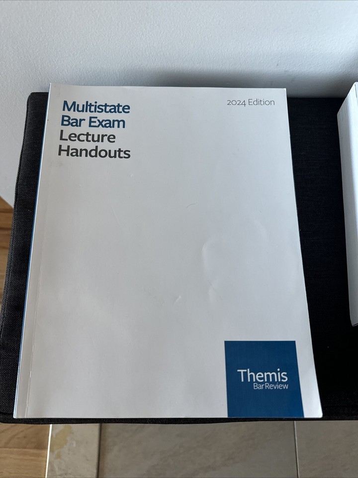 Themis Bar Review 2024 Edition - Multistate Bar Exam (full 6 Book Set ...