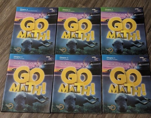 Lot California Go Math Student Edition Grade 1 Houghton Mifflin ...