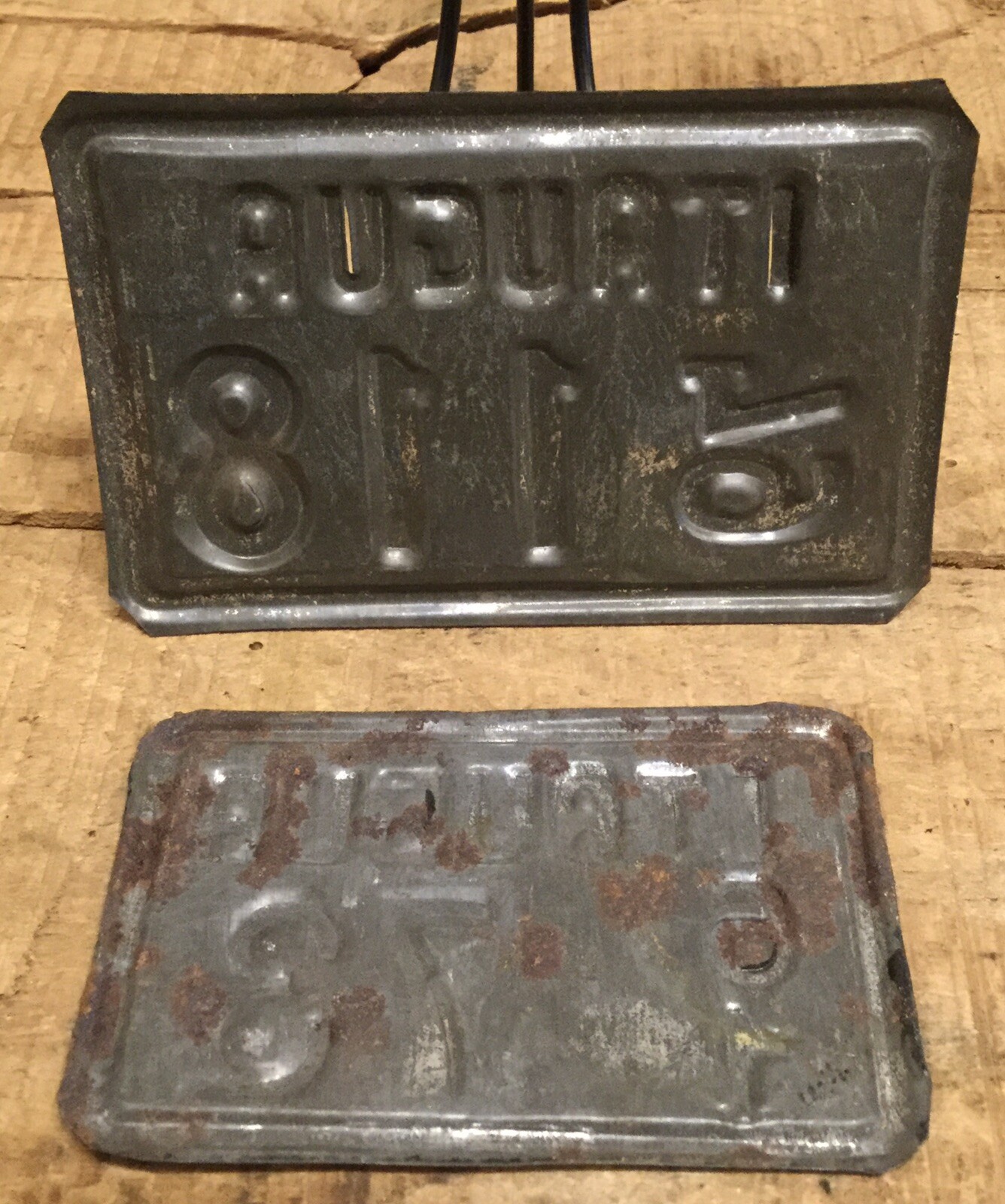 Lot Of 4 Vintage RETIRED 1960s Colorful ITAUGUA Paraguay License Plates ...