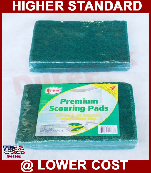 144 Heavy Duty Premium Scouring Cleaning Pad Kitchen Clean #11730 | eBay