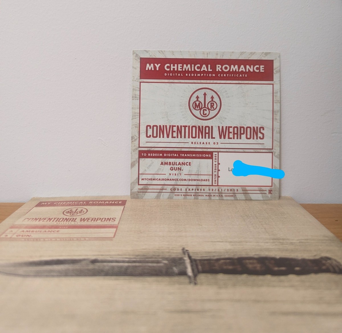 My Chemical Romance Conventional Weapons Artwork