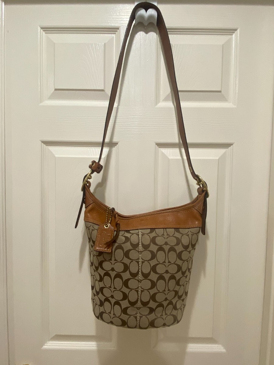 Vintage Coach No. H0793-11437 Brown/Tan leather Bucket Vintage Coach No. H0793-11437 Brown/Tan leather Bucket