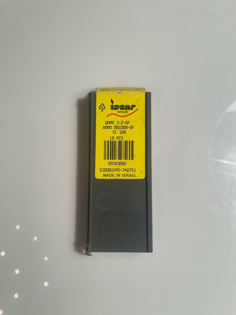 Pack of 10 New ISCAR WOMX 3-2-GF WOMX 060308-GF New Carbide Inserts ...