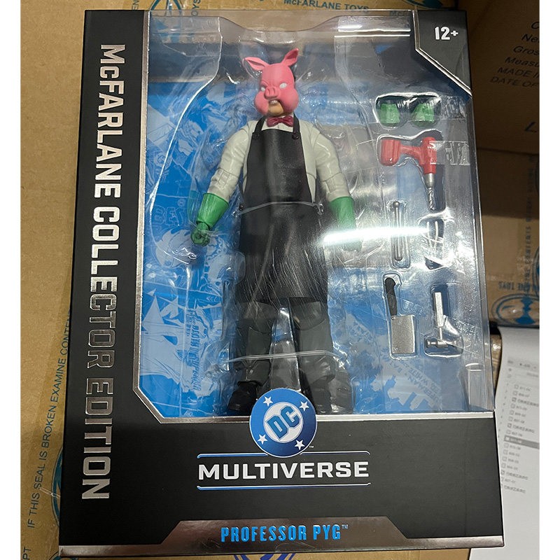 McFarlane DC Professor Pyg Elongated Man Cosmic Boy, Blackhawk Action ...