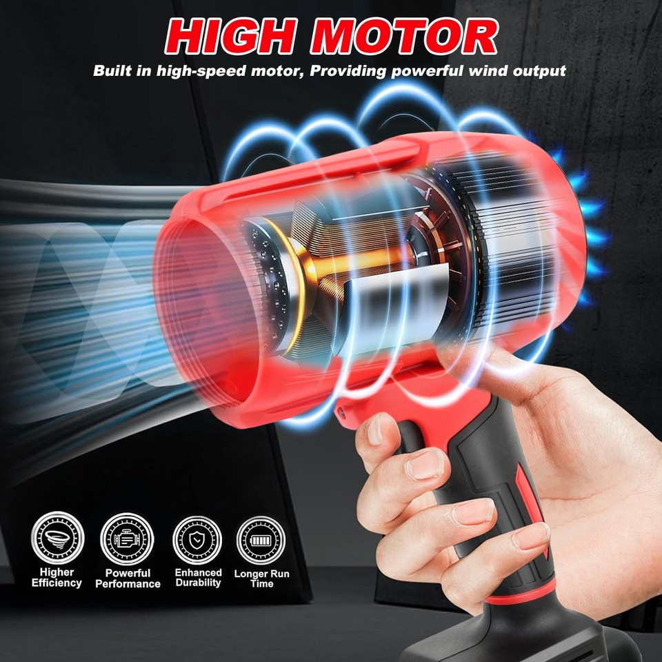 30000 RPM Mini Blower Handheld Turbojet Fan for Milwaukee M18 18V ...