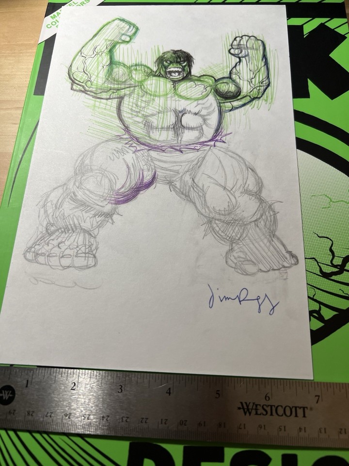 Jim Rugg - Hulk - Original Comic Art | eBay