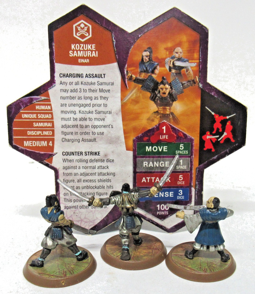 Hasbro HeroScape Kozuke Samurai 2006 Earth Einar Thoras Vengeance | eBay