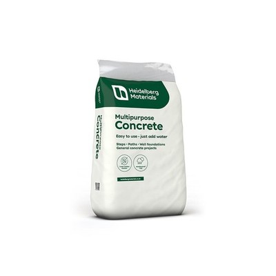 Hanson 40N Multi Purpose Concrete - Just Add Water Mix High Strength ...