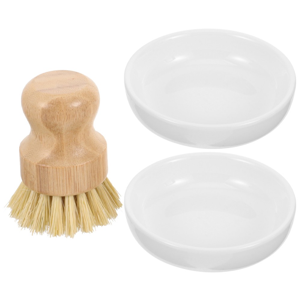 1 Set of Kitchen Scrub Brush Dish Cleaning Brush Wooden Pot Brush ...