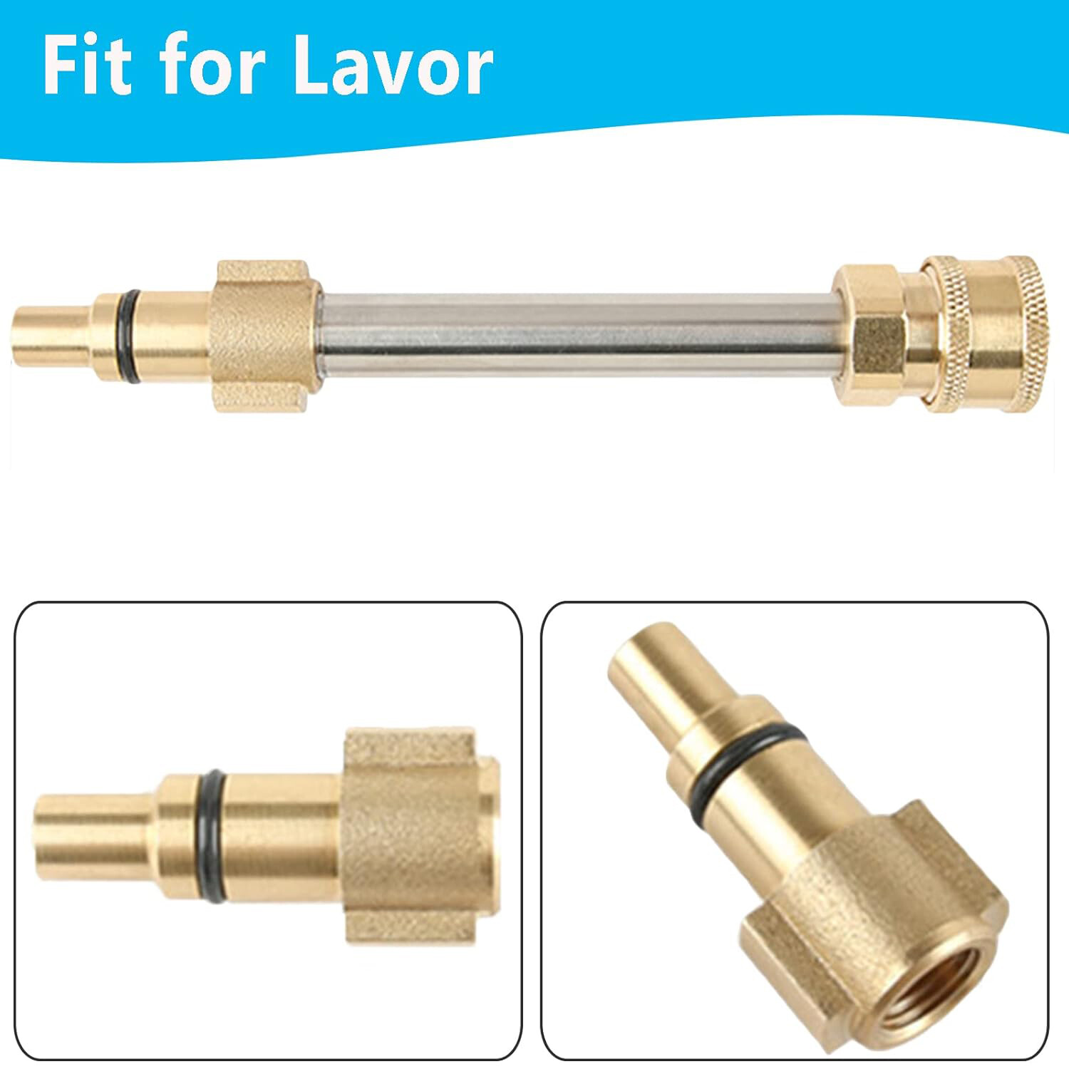 AU Pressure Washer Lance Gun Adapter 1/4" Connector Fitting For Karcher ...