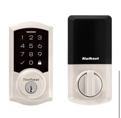 Kwikset SmartCode 270 Traditional Satin Nickel Touchpad Deadbolt | eBay