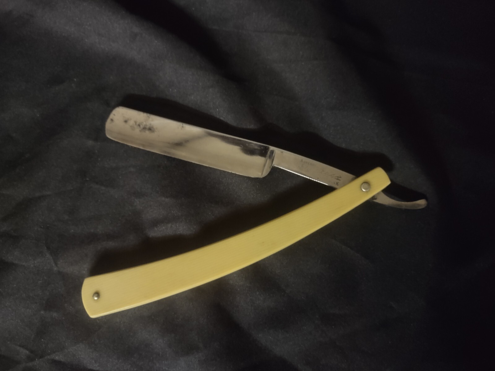 Antique/Vintage Robeson Shur Edge Straight Razor Shaving Blade | eBay