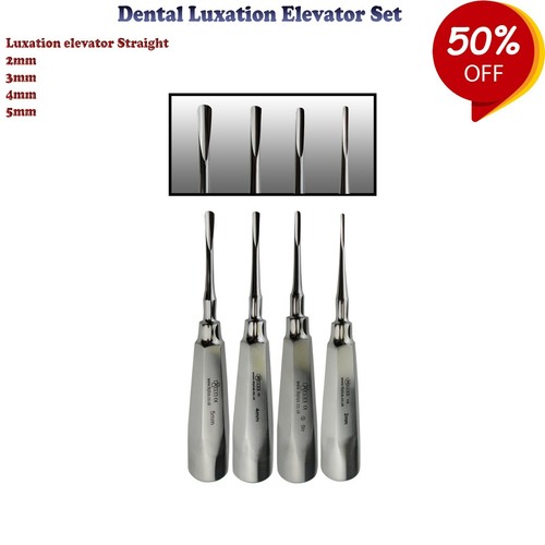 4pcs Set von Luxation Luxating Elevators Gerade Oral Chirurgie Wurzel ...