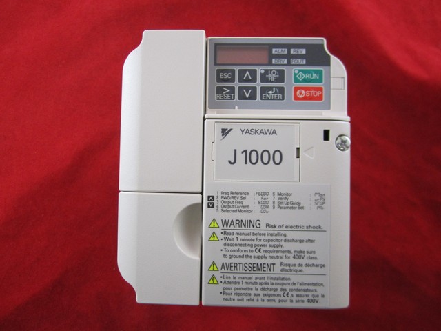 One Yaskawa Inverter J1000 Cimr-jt2a0010baa 220v 2.2kw/1.5kw for sale ...