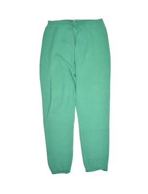 Vintage 80s Gusset Sweatpants Mens L Green 32x32 Made in USA Sportswear ...