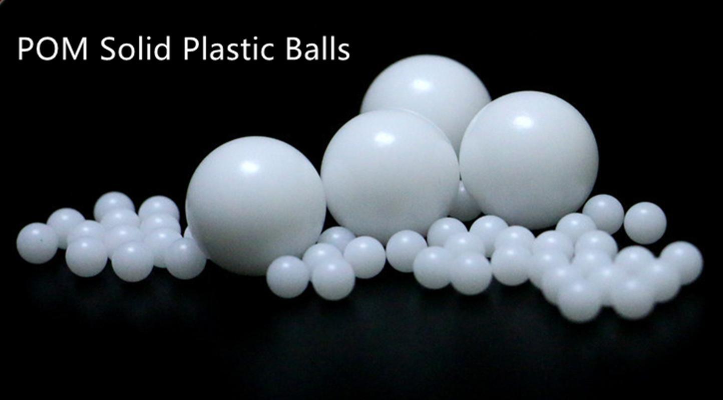 100Pcs 16mm Delrin Polyoxymethylene POM Solid Plastic Balls | eBay