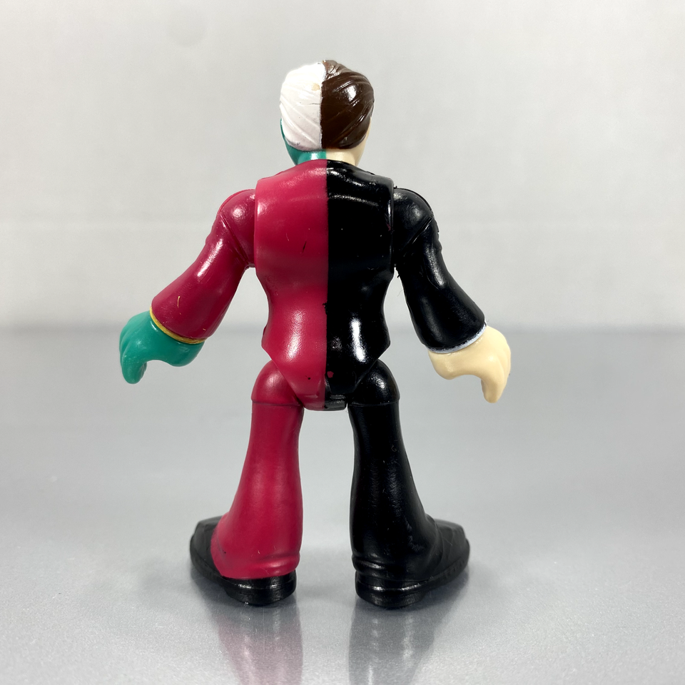 Imaginext DC Super Friends TWO-FACE figure black & red tux from SUV | eBay