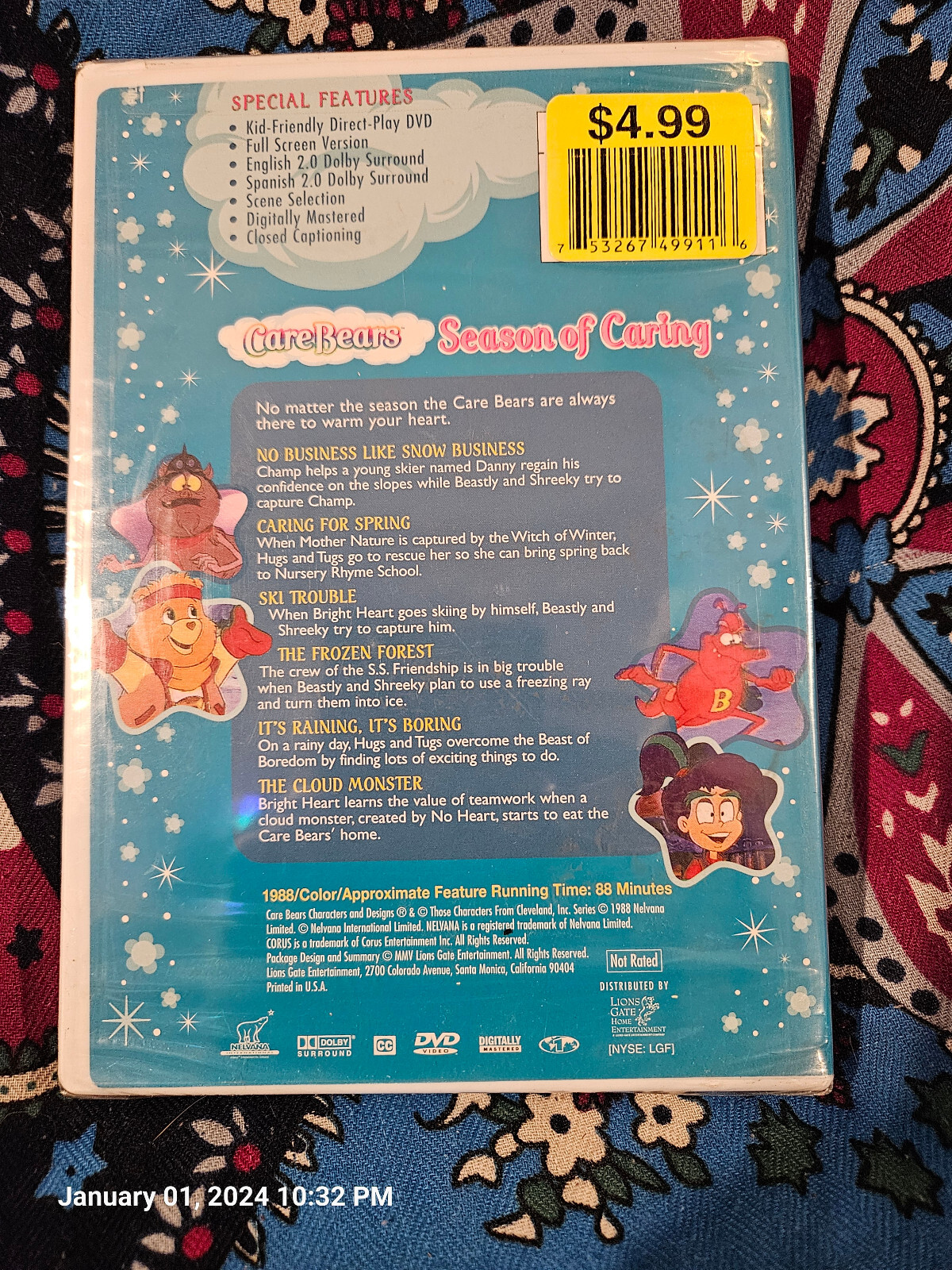 Care Bears - Season of Caring (DVD, 2005) 12236177425| eBay