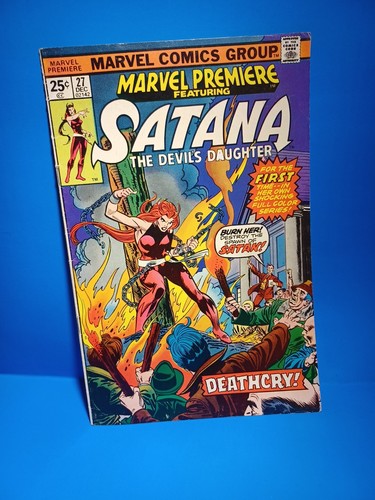 Marvel Premiere #27 1st Solo Color Satana (M5 ) | eBay