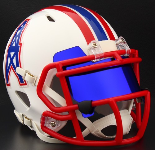 HOUSTON OILERS NFL Mini Football Helmet - the perfect CHRISTMAS TREE ...