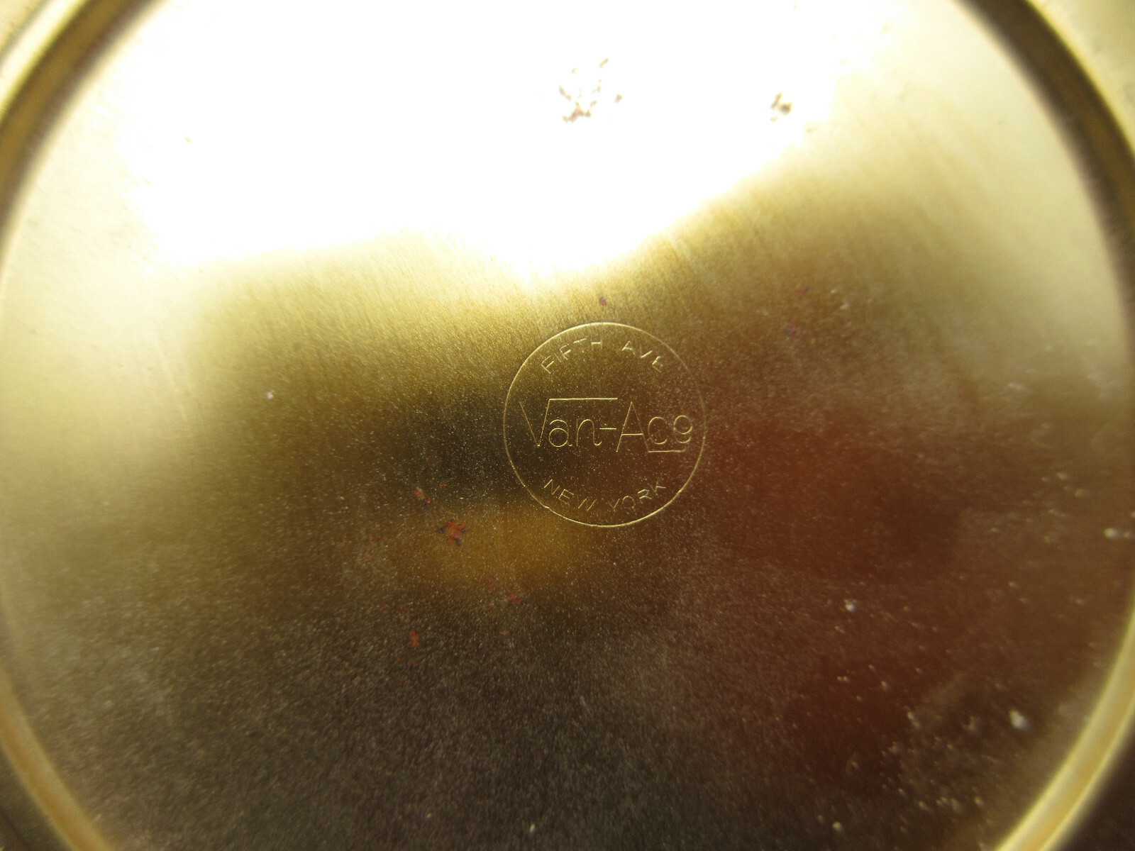 Vintage Art Deco Van Ace Fifth Ave Compact | eBay