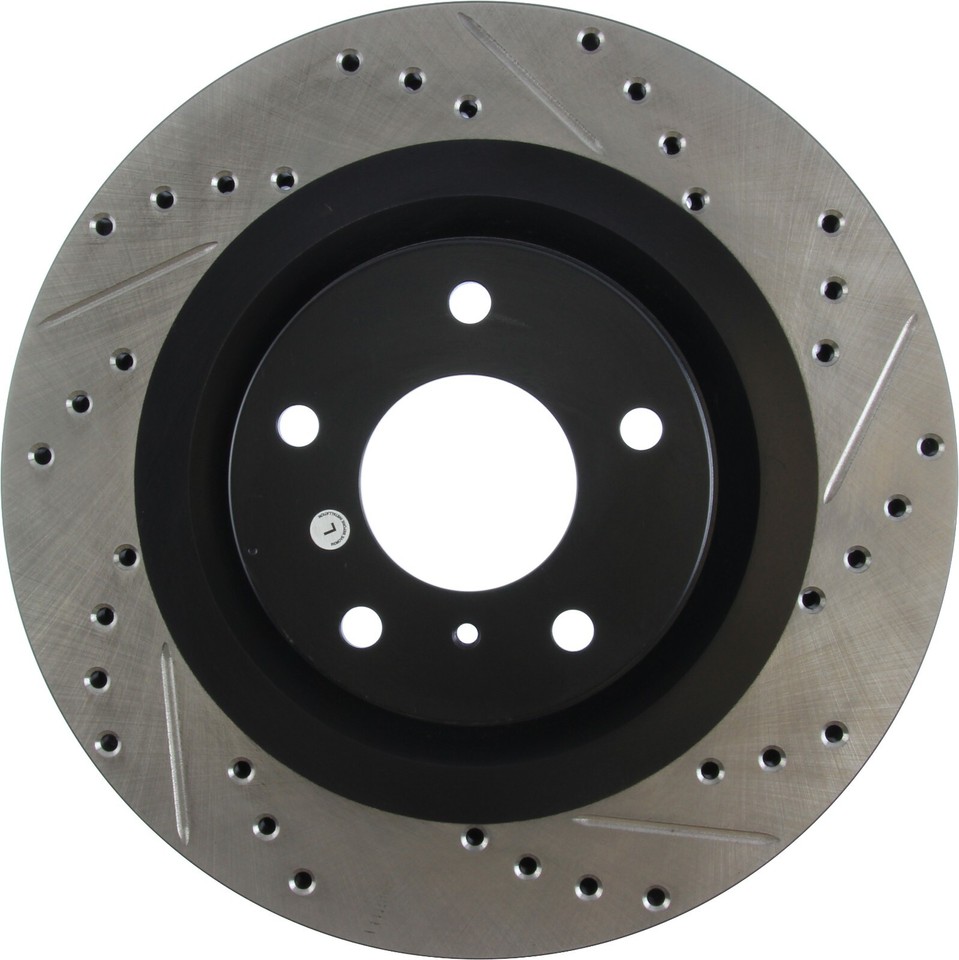 StopTech Sport Drilled & Slotted Front Left Brake Rotor for 05-06 ...