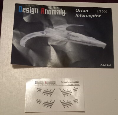 STAR TREK - Orion Interceptor - 1:2500 Scale - by Design Anomaly | eBay
