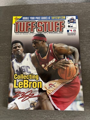 Tuff Stuff Magazine February 2006 LeBron James Cleveland Cavaliers ...