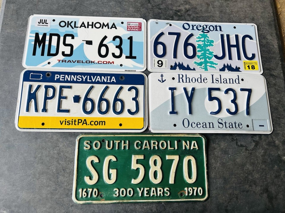 COMPLETE SET OF ALL FIFTY UNITED STATES LICENSE PLATES——CHECK IT OUT ...