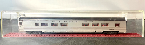 Rowa N Scale Santa Fe Corrugated Side Coach | eBay