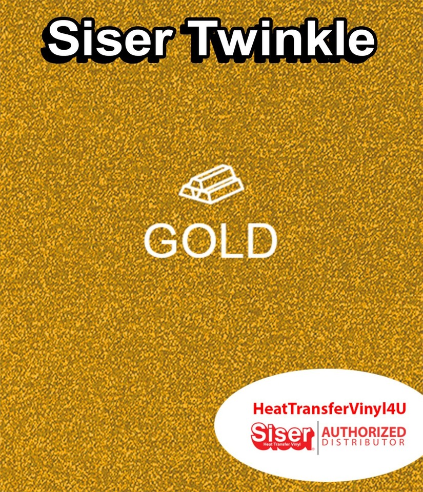 Siser Twinkle Heat Transfer Vinyl Reflective Glitter 20" x 10 Yards Roll | eBay