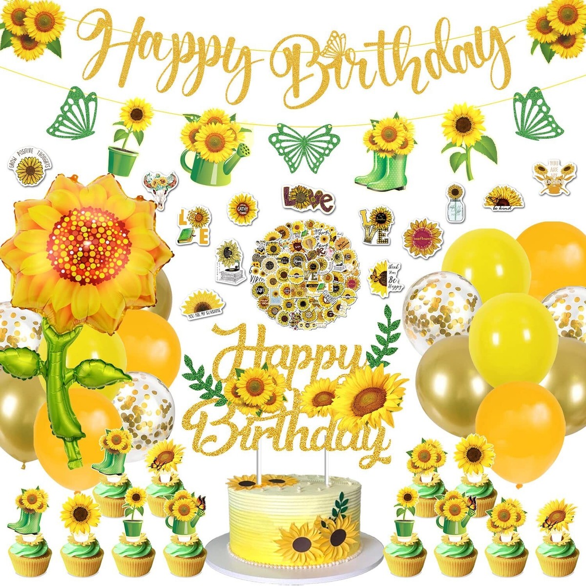 Sunflower Themed Party Decorations Giant Paper Sunflower Handmade