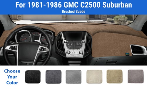 Dashboard Dash Mat Cover for 1981-1986 GMC C2500 Suburban (Brushed ...