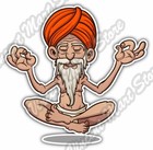 Floating Guru Levitation Yoga Gift Idea Car Bumper Vinyl Sticker Decal ...