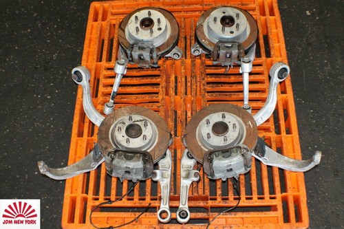 JDM NISSAN 350Z Z33 OEM FRONT REAR SPINDLE BRAKES KNUCKLES HUBS ROTORS ...
